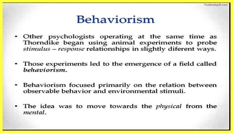 A-Brief-History-of-Cognitive-Psychology-behaviorism » SachinAcademy.in
