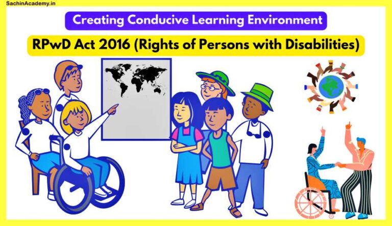 RPWD Act 2016 Notes In Hindi (Pdf) » SachinAcademy.in